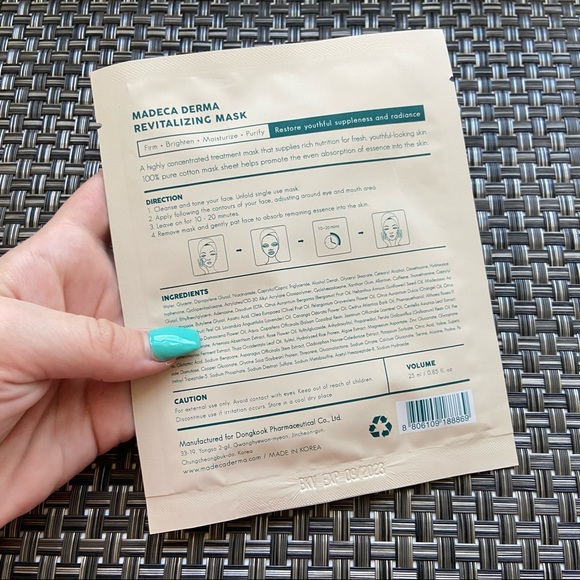 Madeca Derma | Skincare | Madeca Derma Revitalizing Mask | Poshmark